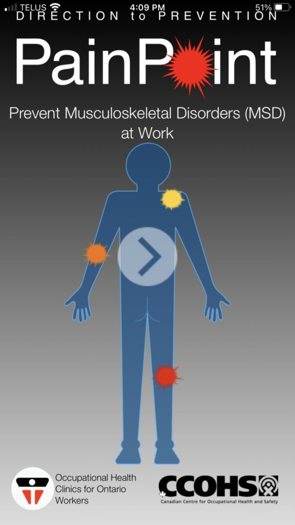 PainPoint – Prevent Musculoskeletal Disorders (MSD) at Work