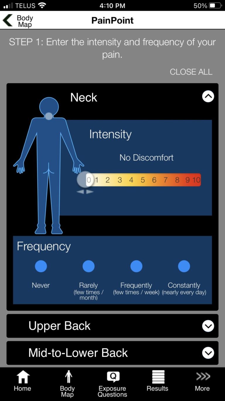 PainPoint – Prevent Musculoskeletal Disorders (MSD) at Work
