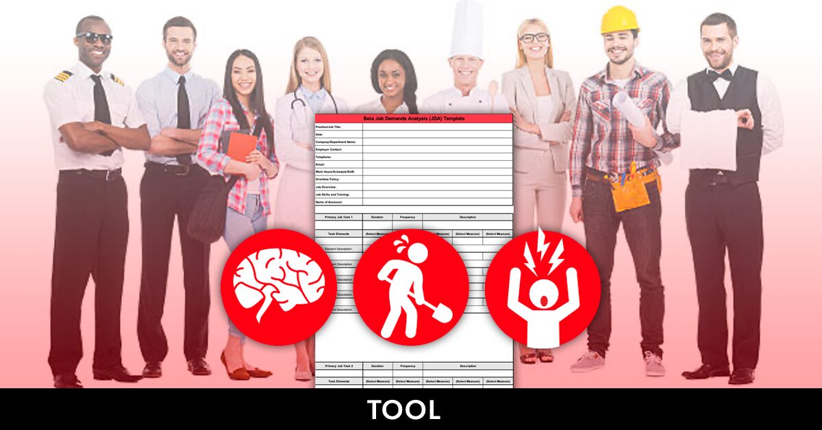 Job Demands Analysis - OHCOW