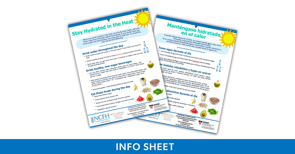 Stay Hydrated In The Heat Ohcow